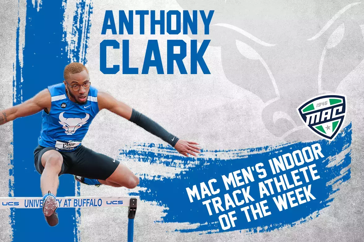 Anthony Clark Earns MAC Track Athlete of the Week - University at Buffalo