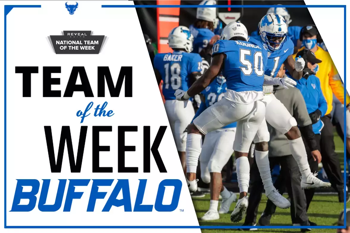 UB Named Reveal Suits National Team of the Week - University at Buffalo