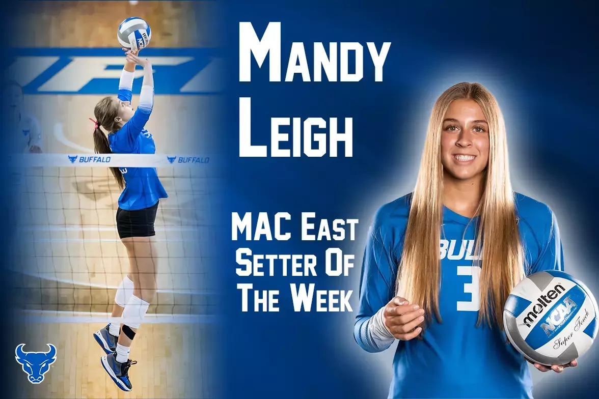 Mandy Leigh Named MAC East Setter of the Week - University at Buffalo