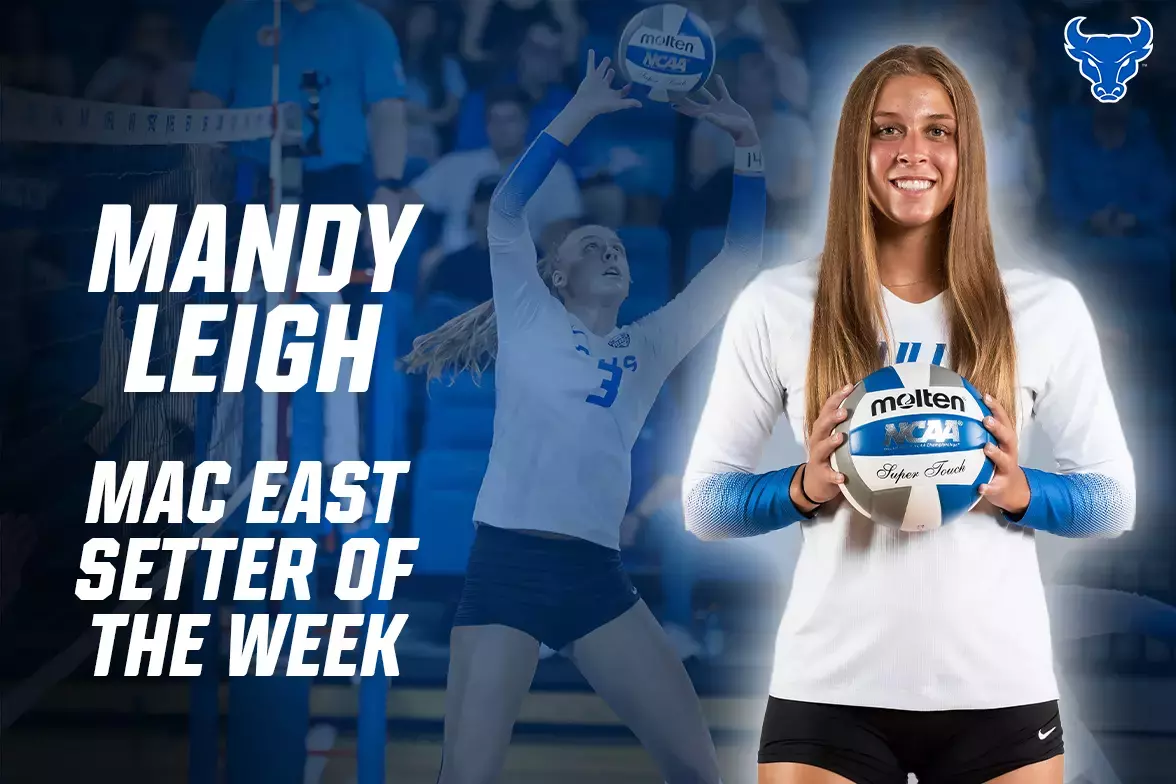 Mandy Leigh Named MAC East Setter of the Week - University at Buffalo