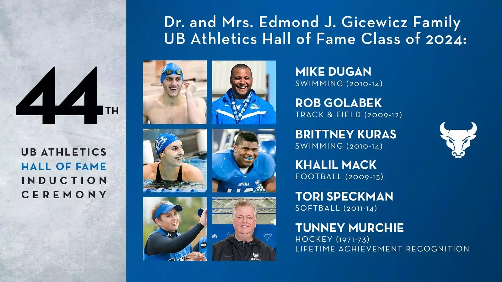 UB Athletics Hall of Fame Class of 2024 Announced - University at Buffalo