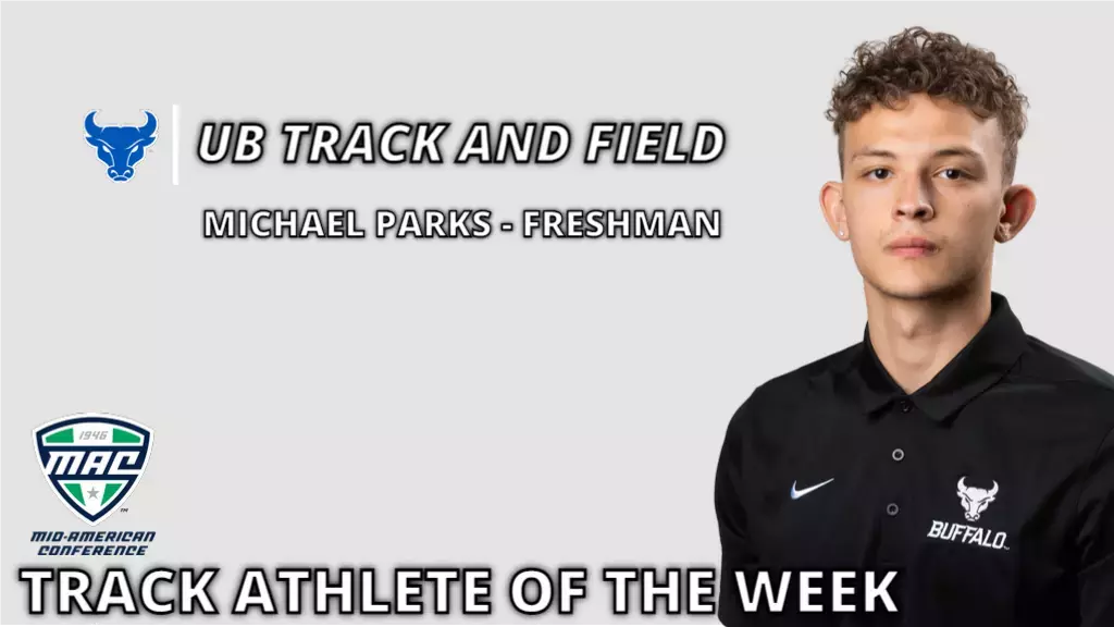 Parks Earns Men’s Track Athlete of the Week Honors - University at Buffalo