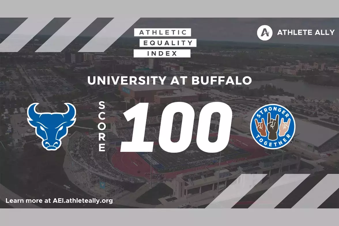 UB Athletics Earns Perfect AEI Score from Athlete Ally - University at ...