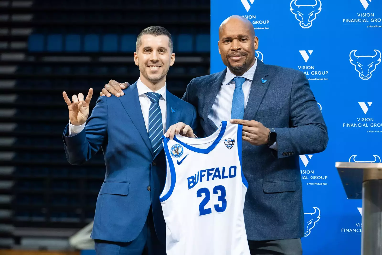 George Halcovage III Introduced as UB's Men's Basketball Coach ...