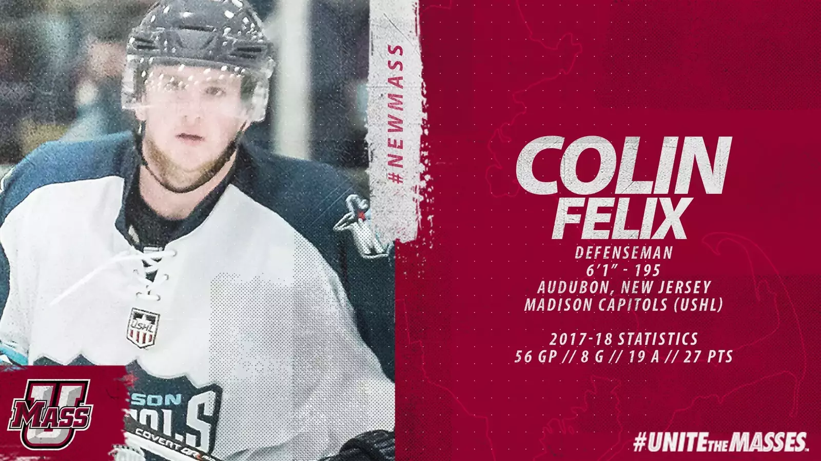 Colin Felix Signs NLI With UMass Hockey - University of Massachusetts ...