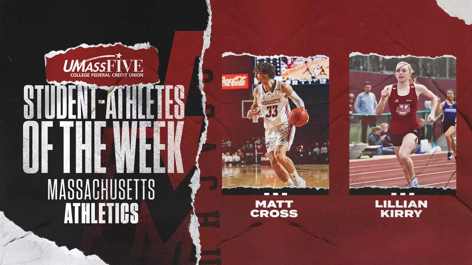 Cross, Kirry Named UMass Student-Athletes Of The Week - University of ...