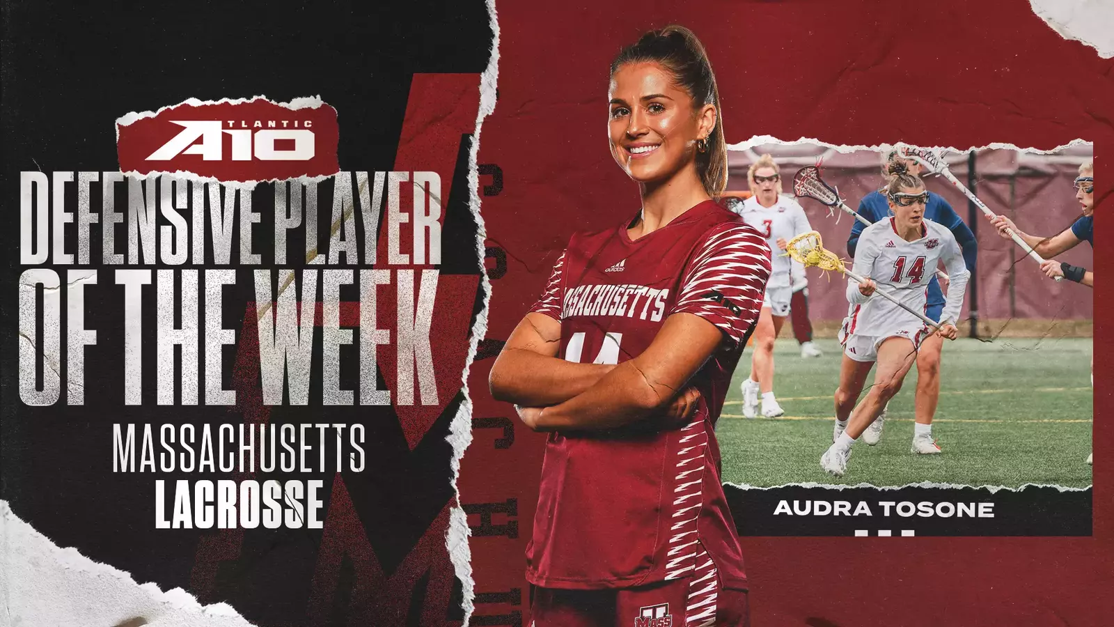 Tosone Named A-10 Defensive Player Of The Week For A Fourth Time ...