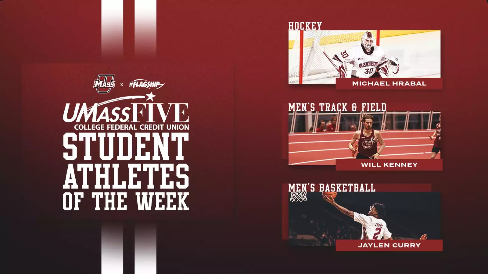 Men's Basketball, Hockey And Track & Field Trio Tabbed UMass Athletes ...