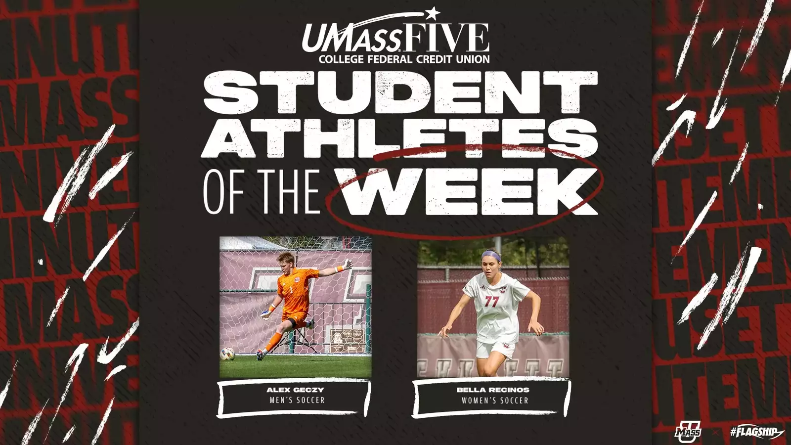 Geczy and Recinos Named UMass Student-Athletes of the Week - University ...