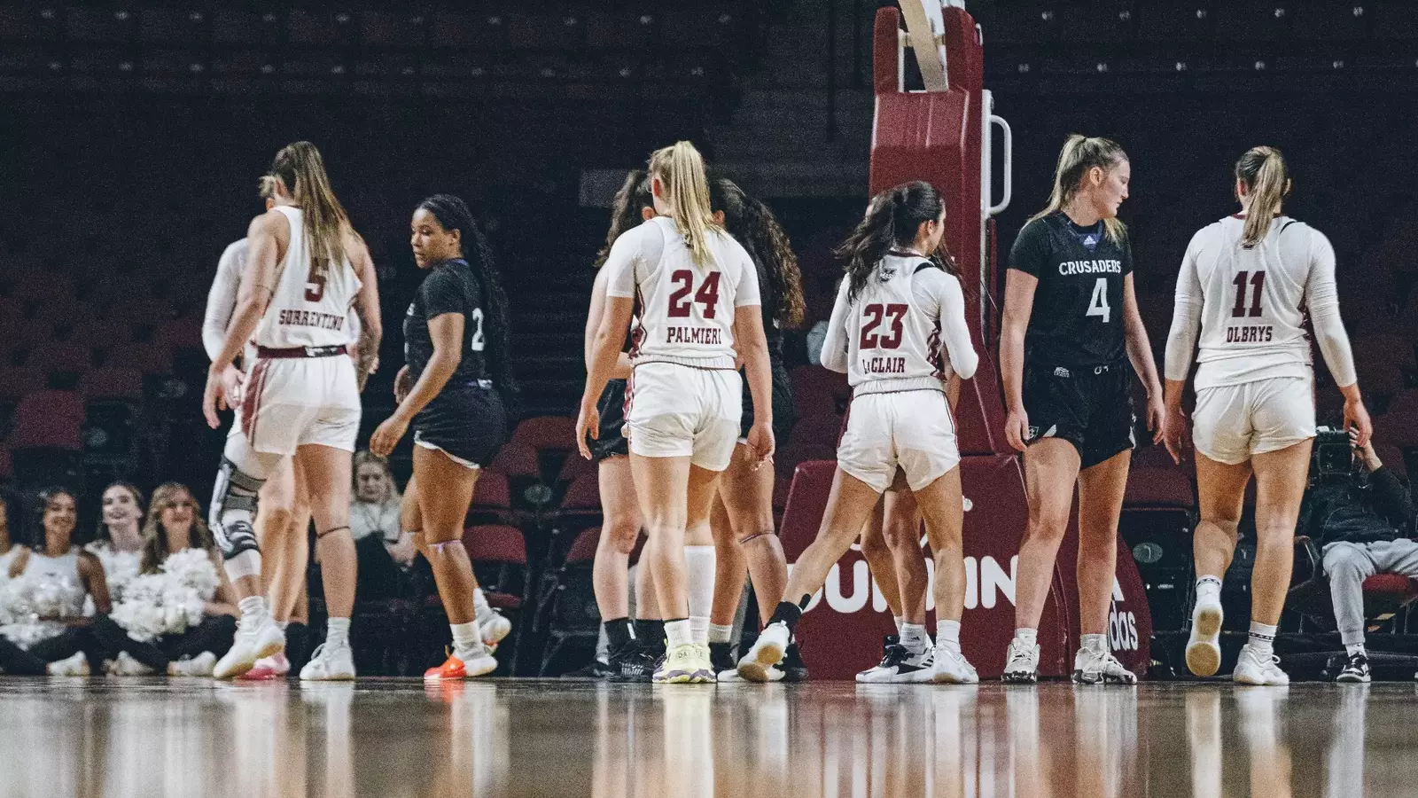 Women's Hoops Falters Against Holy Cross, 75-70 - University of ...