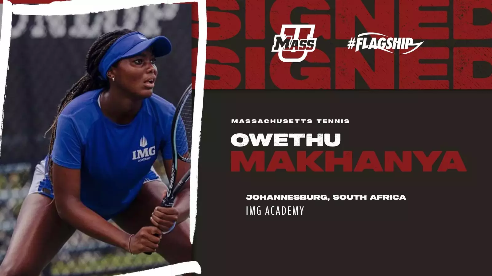 Massachusetts Tennis Adds Owethu Makhanya - University of Massachusetts ...