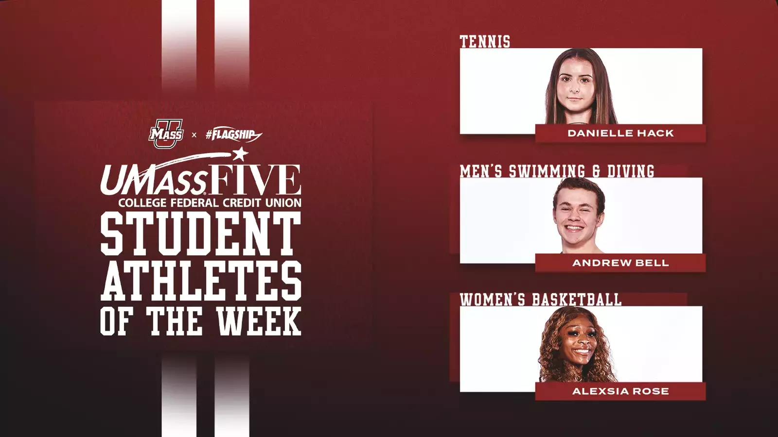 Three Selected As UMass Student-Athletes Of The Week - University of ...