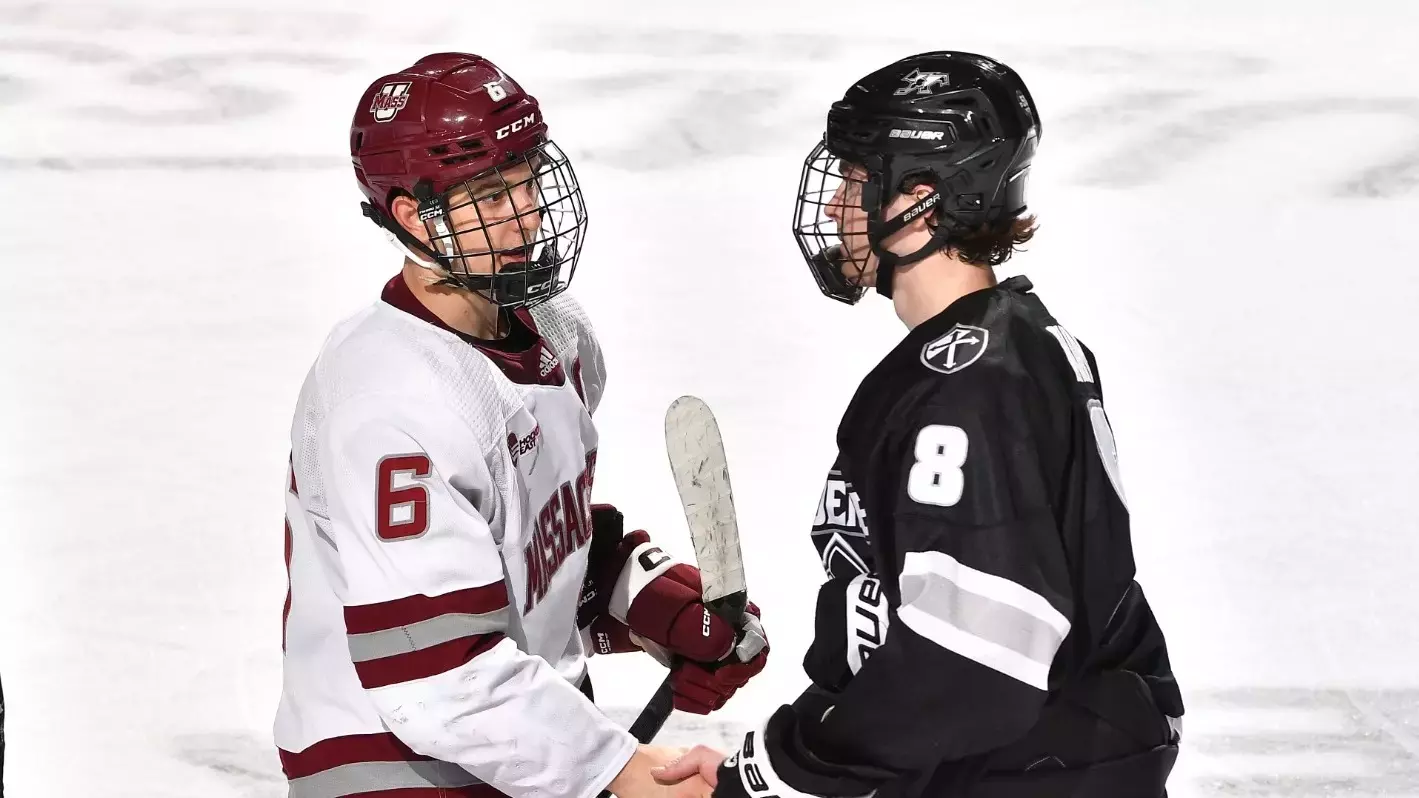Massachusetts Hockey’s Ufko Named Co-Winner Of Len Ceglarski ...
