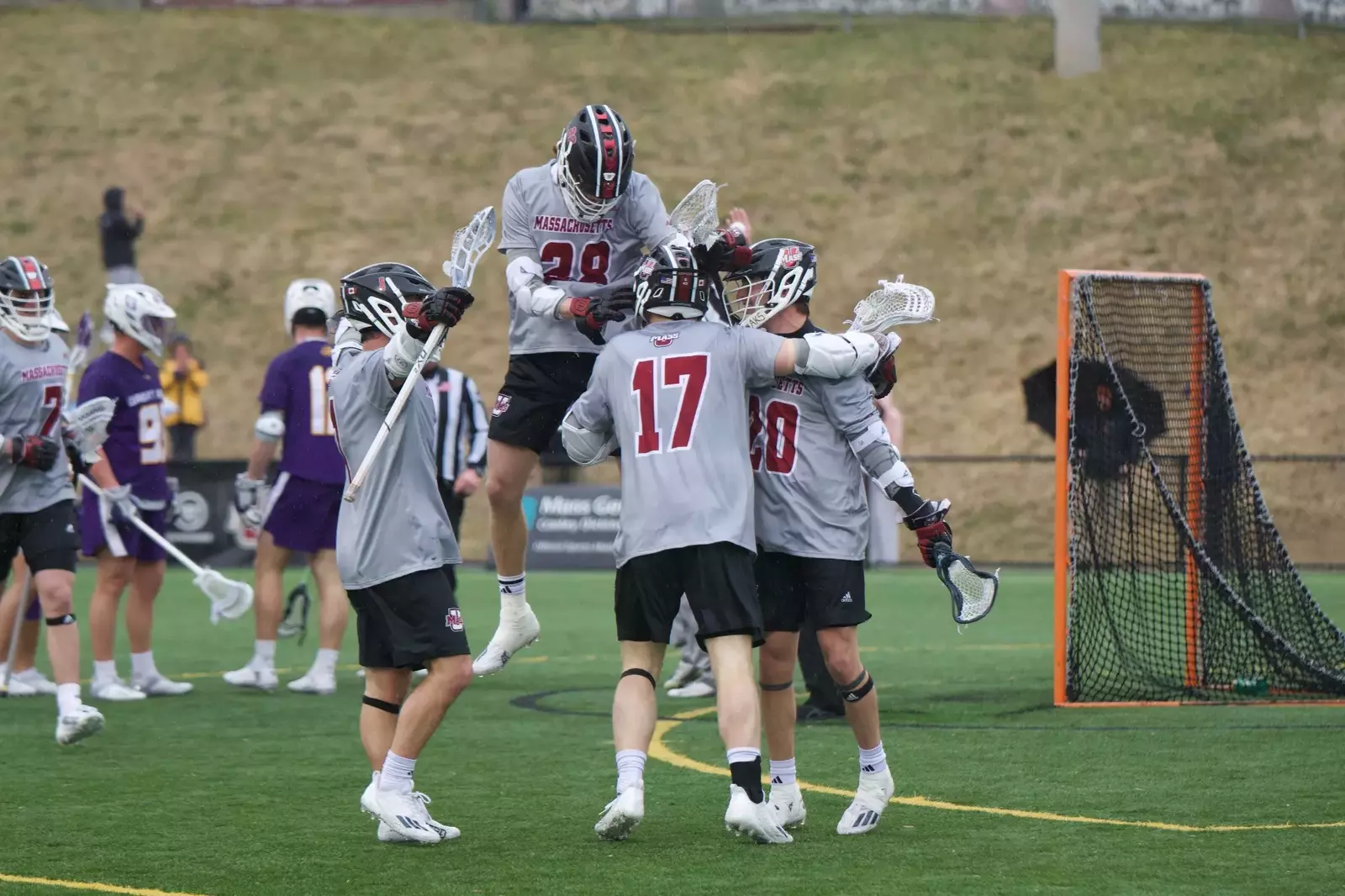 Massachusetts Men's Lacrosse Escapes With 12-11 Win Over UAlbany ...