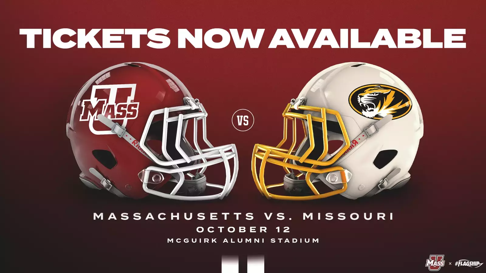 Single Game Tickets For Massachusetts Football’s Game Versus Missouri ...