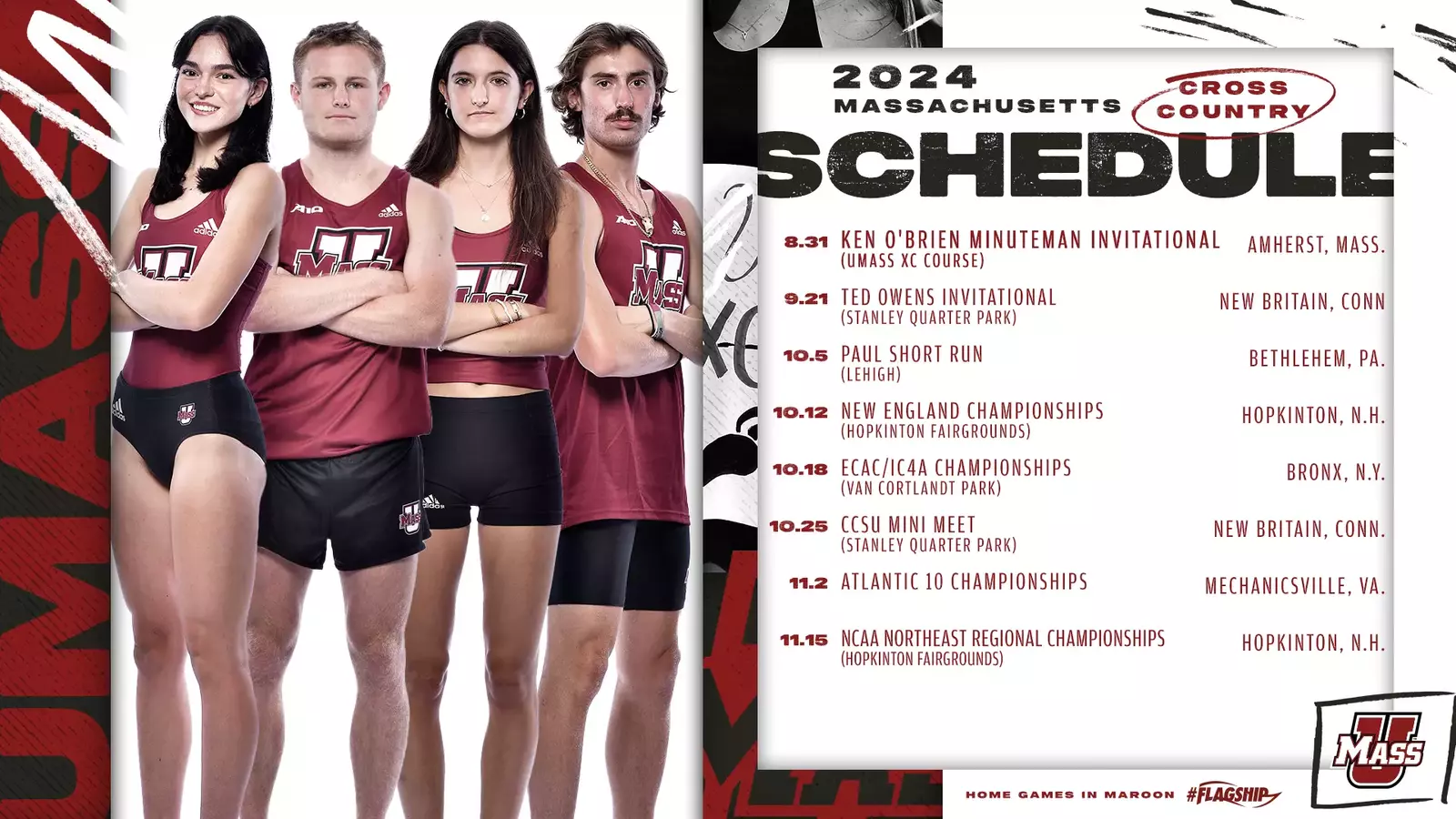 Massachusetts Cross Country Announces 2024 Schedule - University of ...