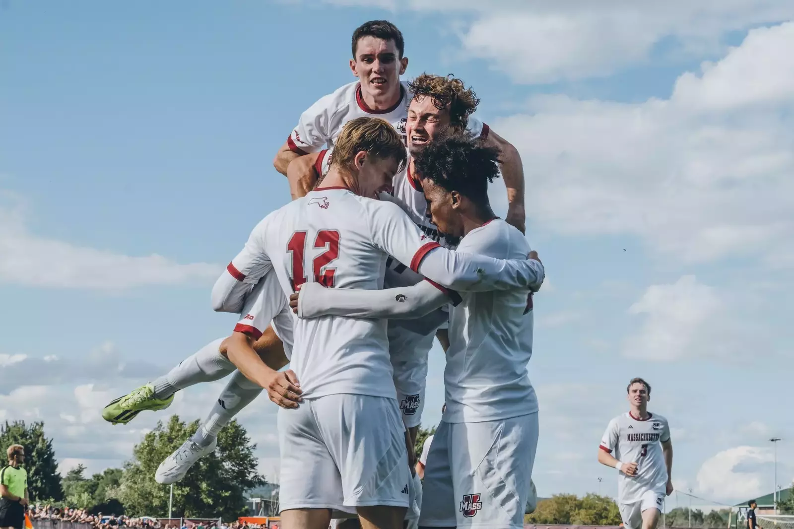 Hughes's Brace Lifts UMass over Yale in 4-3 Thriller - University of ...