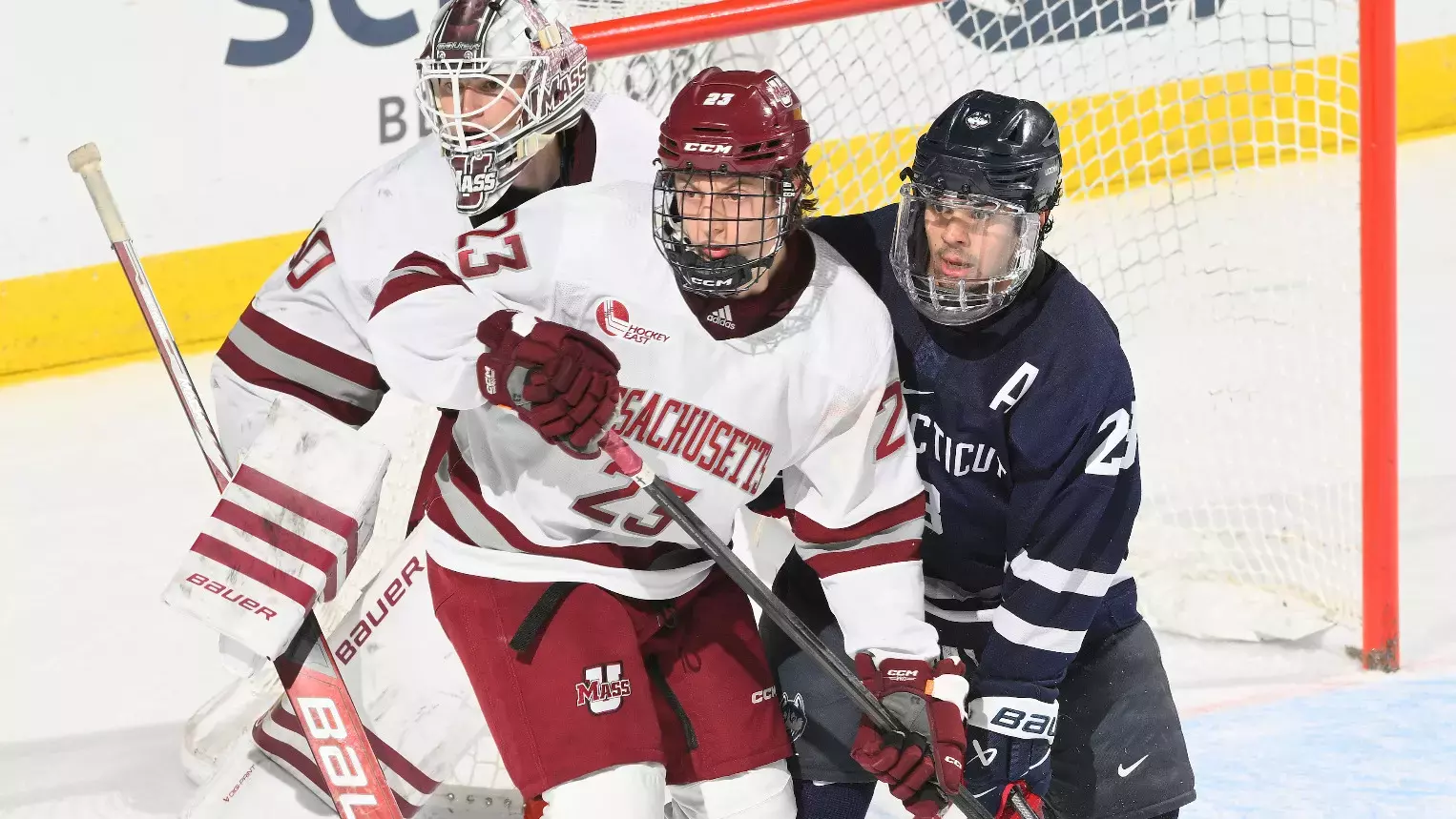 #18 Massachusetts Hockey Travels To #11/10 UConn For Friday Afternoon ...