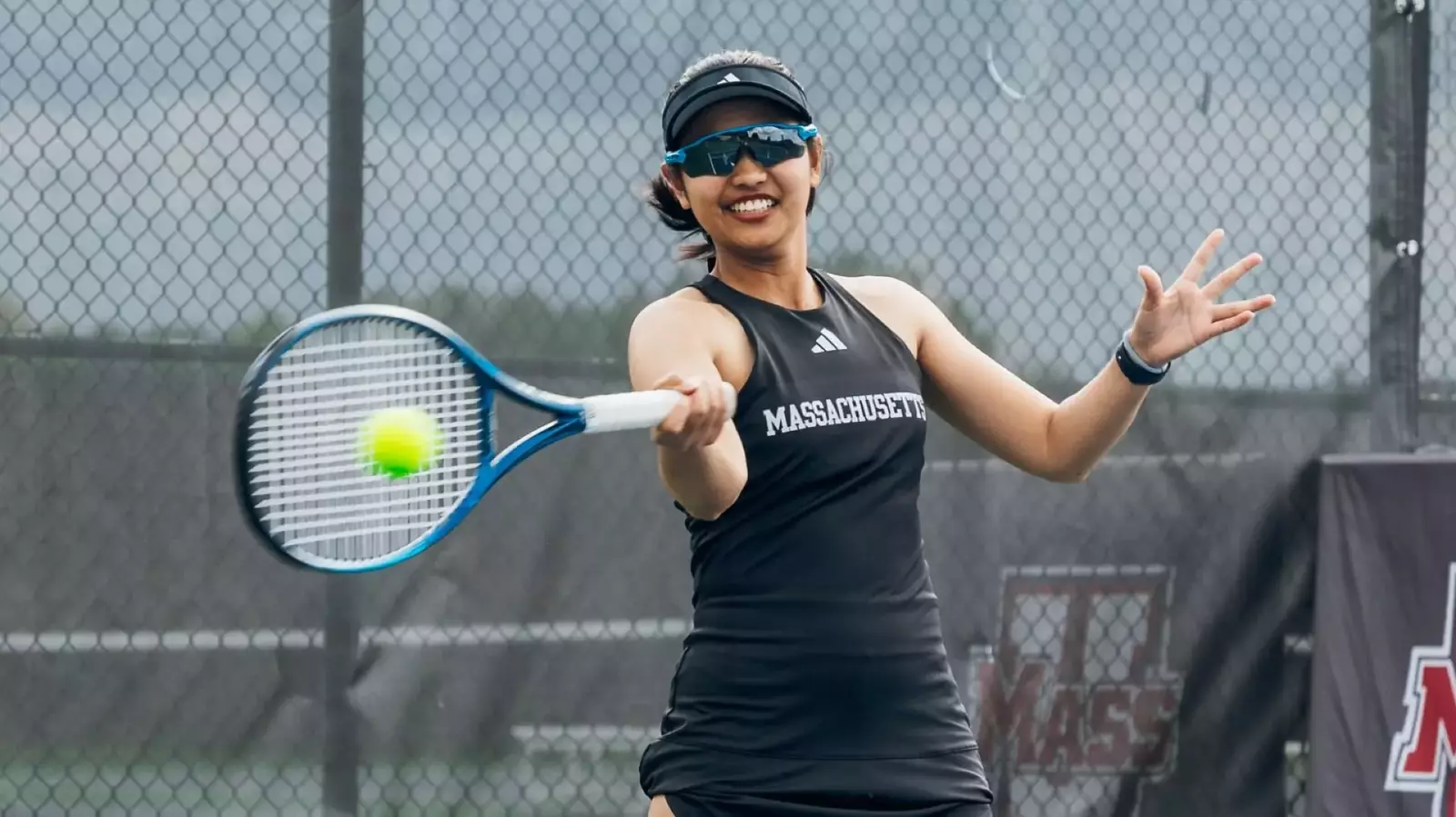 Massachusetts Tennis Downs Stonehill, 6-1 - University of Massachusetts ...