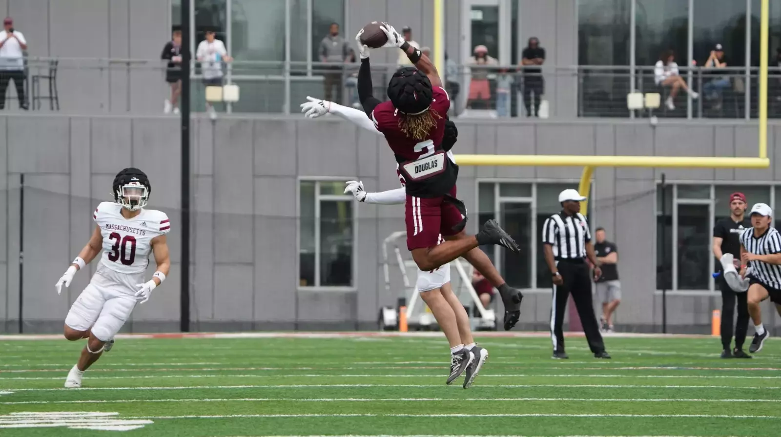 UMass Football Holds Maroon vs. White Spring Game - University of ...