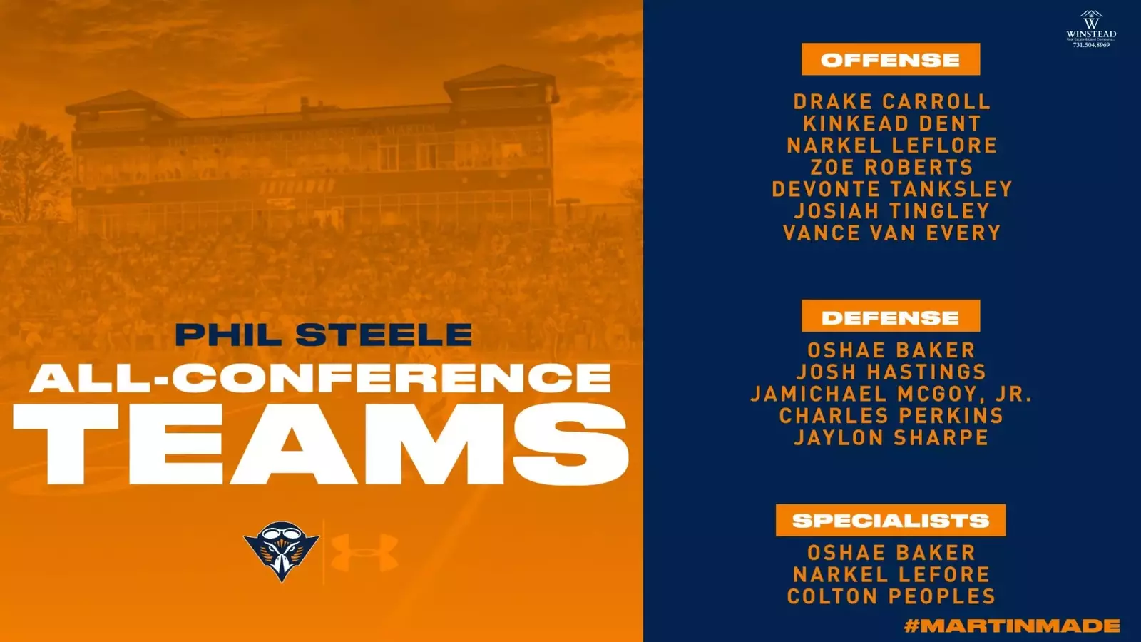 University of Tennessee at Martin Athletics